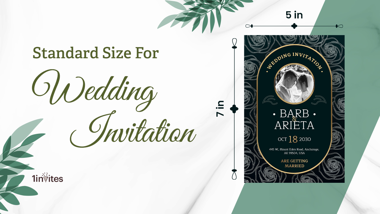 Wedding Invitation Size - Explore Invitation Templates For Your Events