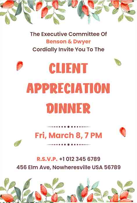 Event Invitation Templates - Free | Customize | Download