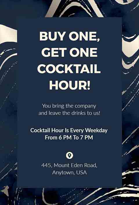 Happy Hour Invitation Templates – Free | Edit | Download