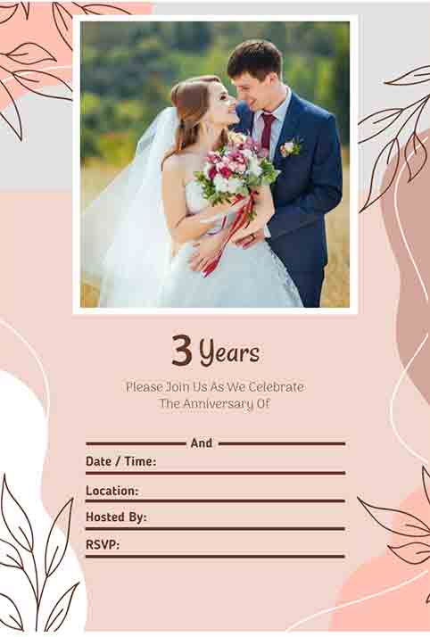 Blank Invitation Templates - Free | Editable | Printable