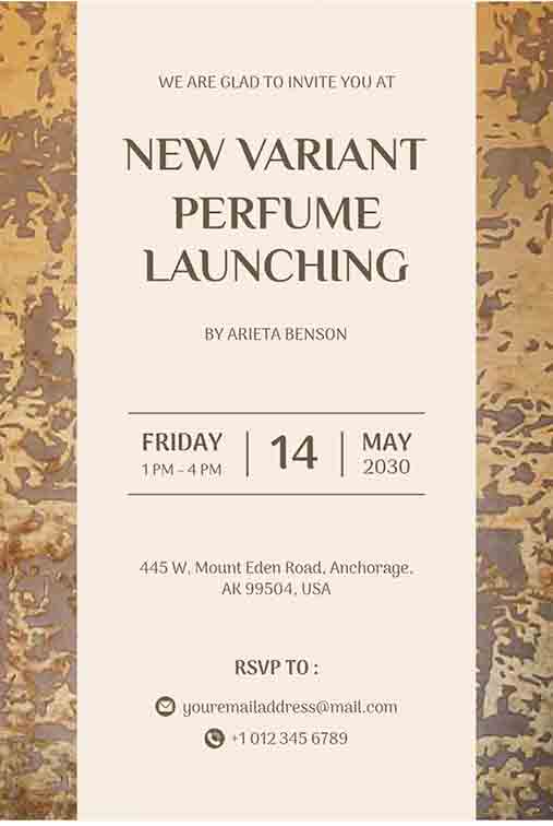 Formal Invitation Templates - Free | Editable | Printable