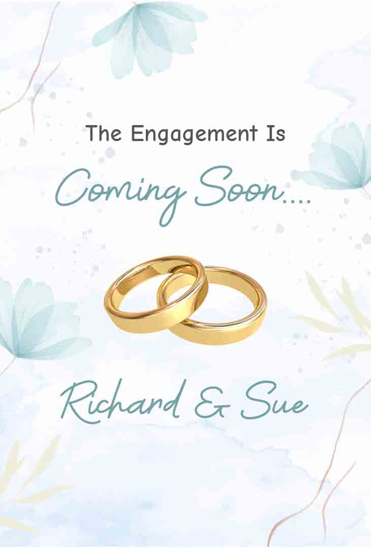 Engagement Invitation Templates - Free | Editable | Printable