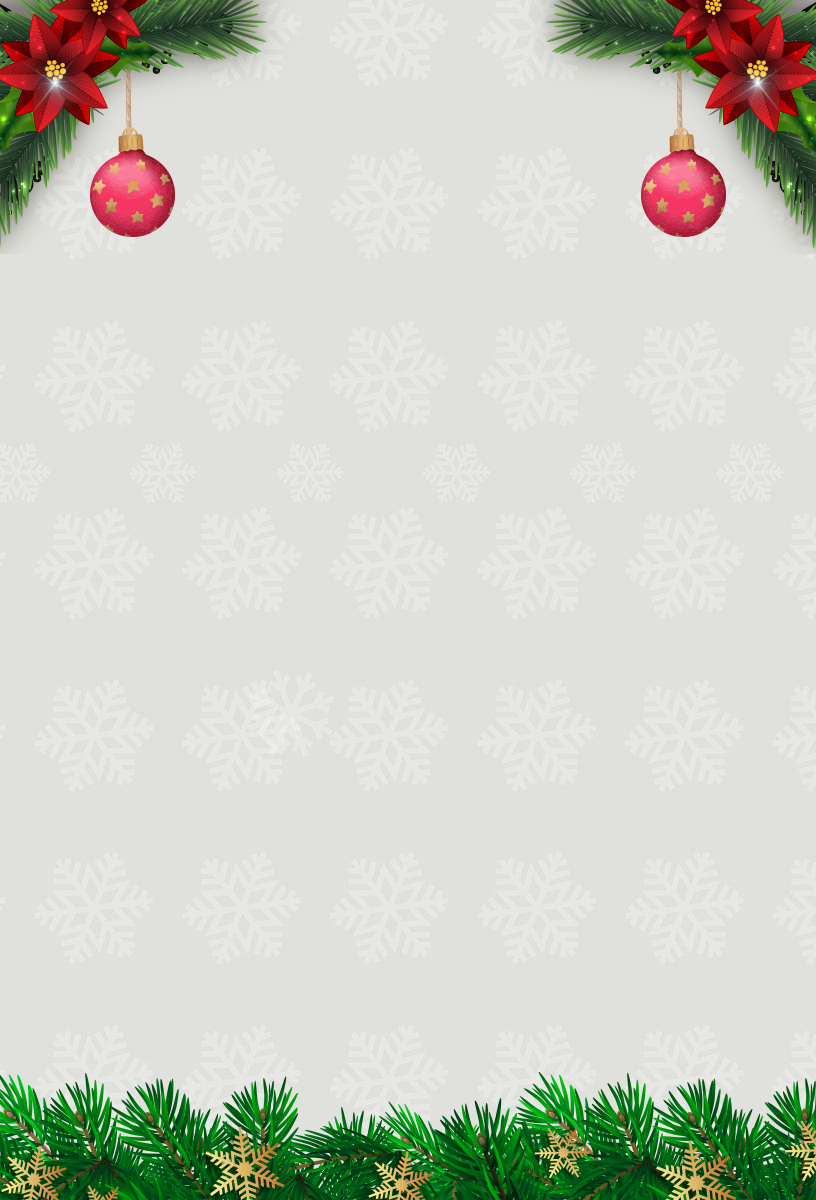 Festive Customizable Christmas Invitation Backgrounds