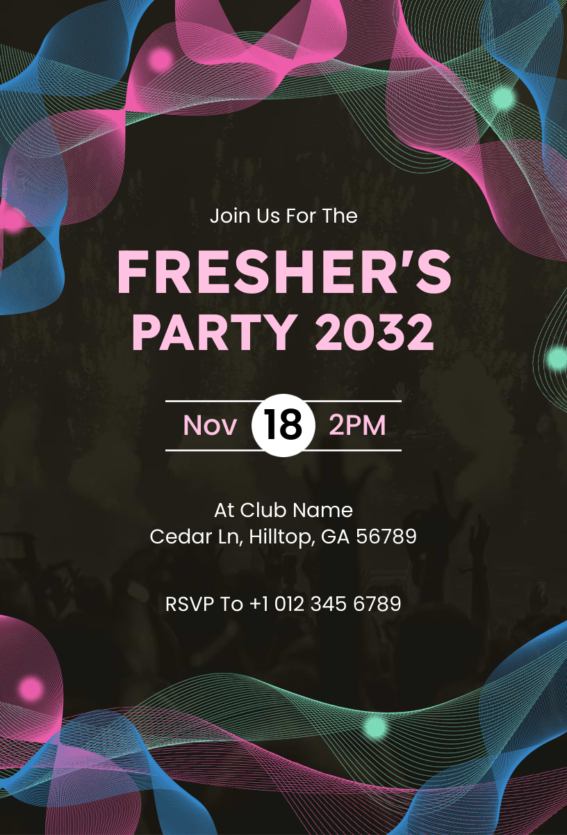 Welcome Party Invitation Templates Design | Ideas & Tips