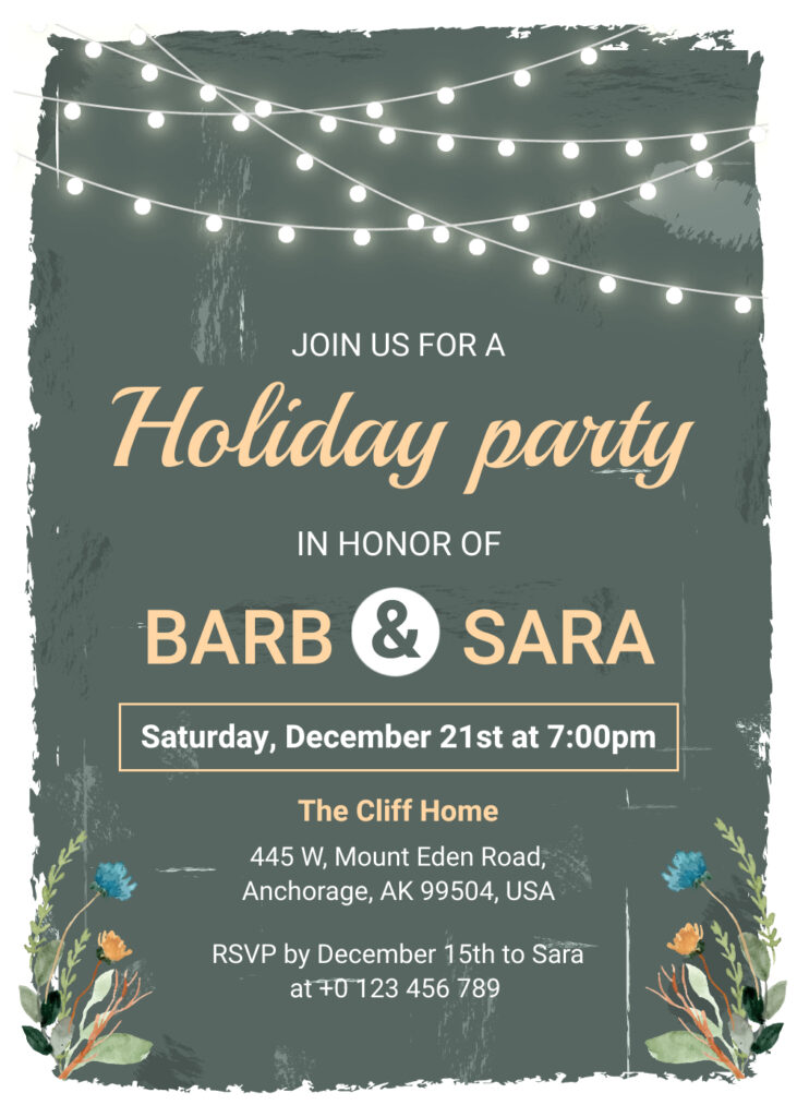 Holiday Invitation Templates | Design | Ideas & Tips | Benefits