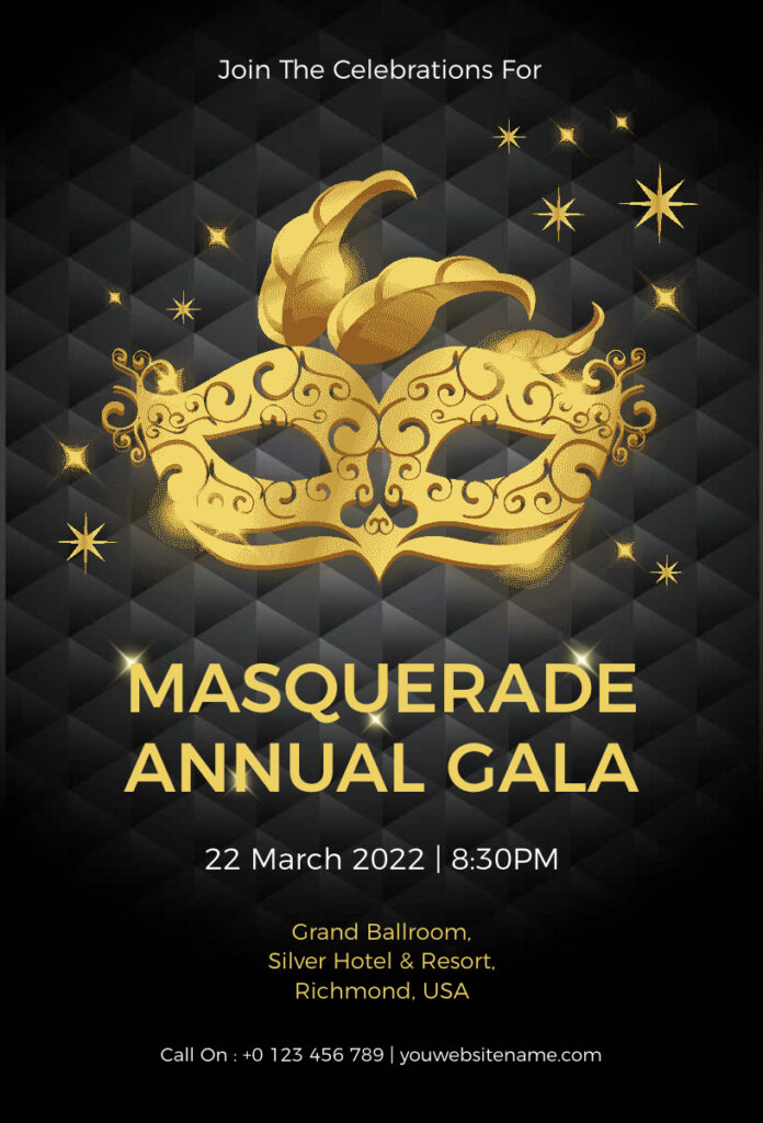 Masquerade Invitation Templates | Design | Ideas & Tips