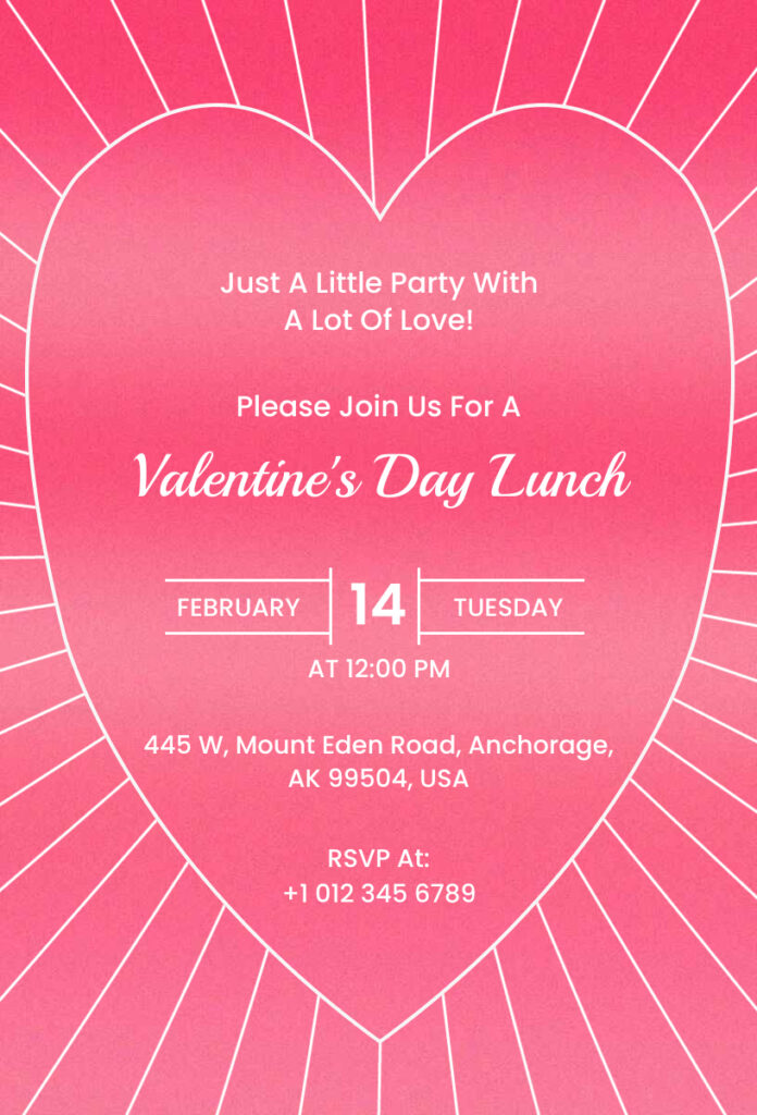 Valentine's Day Invitation Templates | Design | Ideas & Tips