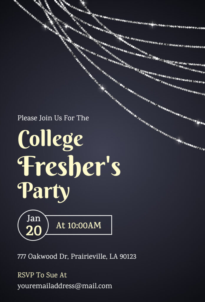 Welcome Party Invitation Templates Design | Ideas & Tips