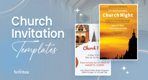 Church Invitation Templates - Editable Designs & Ideas