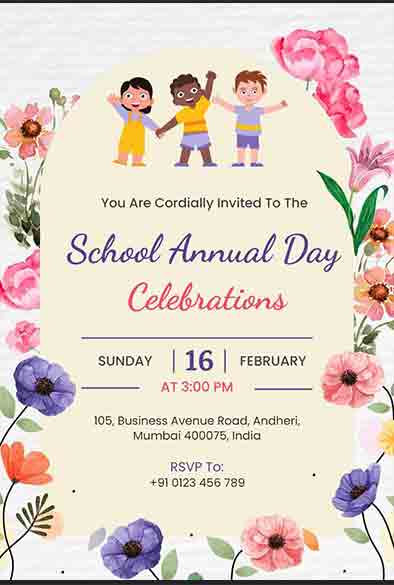 Floral Invitation Templates - Free | Customize | Download