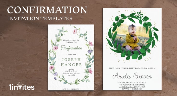 Confirmation Invitation Templates - Free | Edit | Download