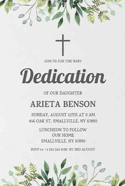 Church Invitation Templates - Free | Editable | Downloadable