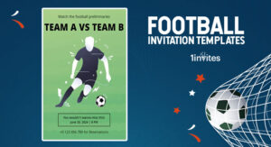 Football Invitation Templates - Free | Download | Customize