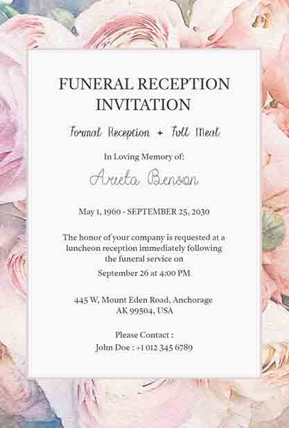 Floral Invitation Templates - Free | Customize | Download