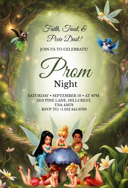 Prom Invitation Templates Reflect Your Theme and Set the Mood