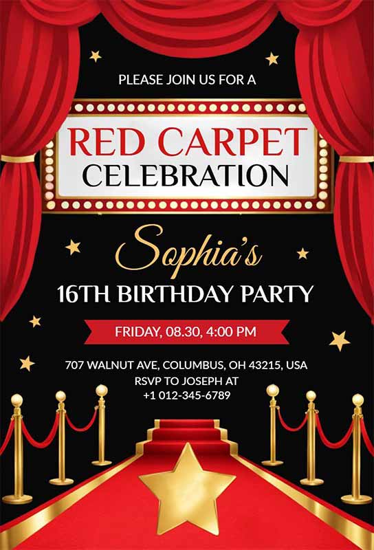 Sweet 16 Invitation Templates to Impress Your Guests