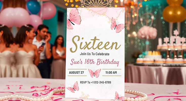 Sweet 16 Invitation Templates to Impress Your Guests