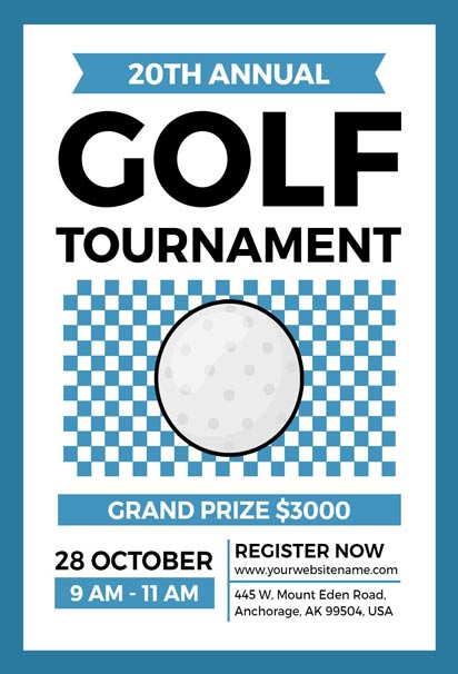 Elegant Invitation Templates for Your Golf Event