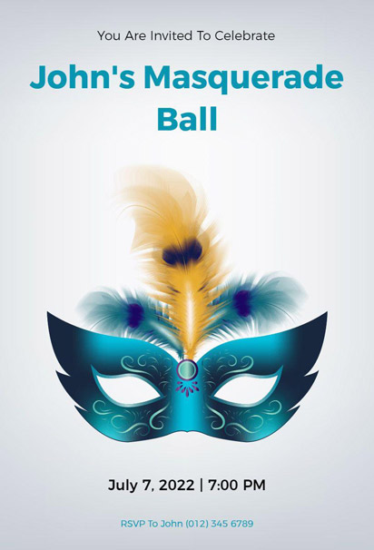 Prom Invitation Templates Reflect Your Theme and Set the Mood