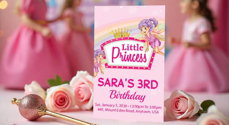 Princess Invitation Templates for a Fairy-Tale Celebration