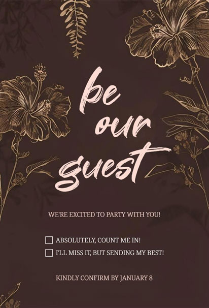 Invitation RSVP Wording Examples for Any Event Style