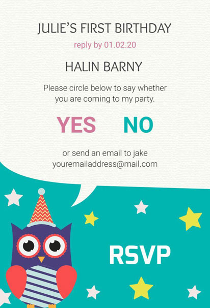 Invitation RSVP Wording Examples for Any Event Style