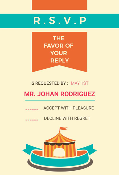 Invitation RSVP Wording Examples for Any Event Style