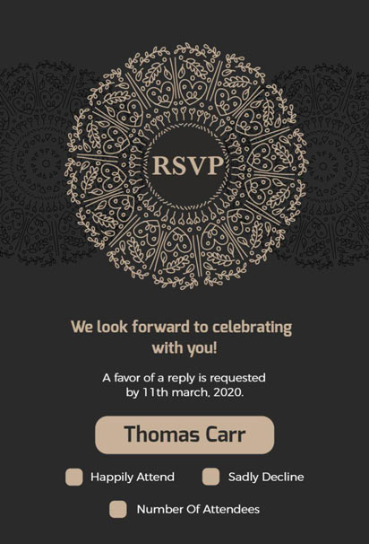 Invitation RSVP Wording Examples for Any Event Style