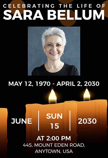 30+ Funeral Invitation Templates for 2025 | Ideas & Trends