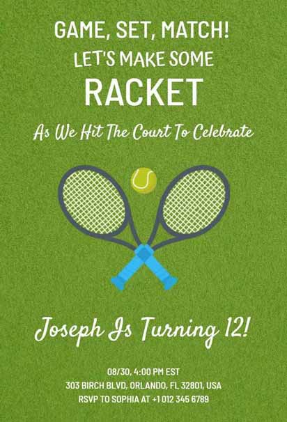 Sports Invitation Templates - Free | Editable | Download