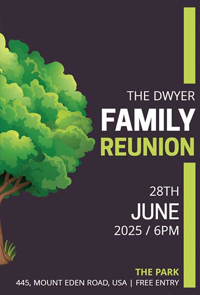 20+ Family Reunion Invitation Templates 2025 | Ideas & Trends