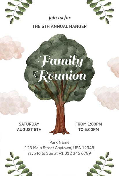 20+ Family Reunion Invitation Templates 2025 | Ideas & Trends
