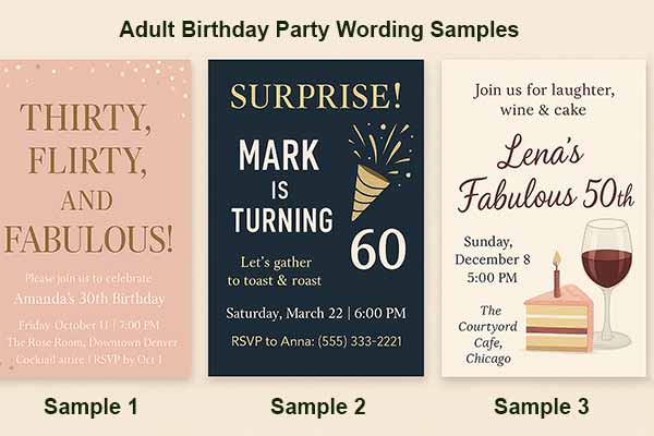 Invitation Wording Ideas for All Occasions