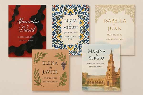 Best Spanish Wedding Invitations Design Ideas and Tips