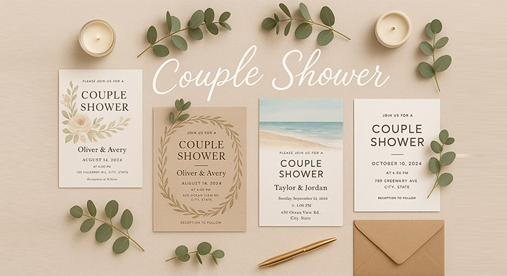 Top Couple Shower Invitations Design Ideas and Tips