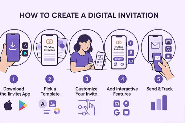 How to Create Digital Invitations for Events