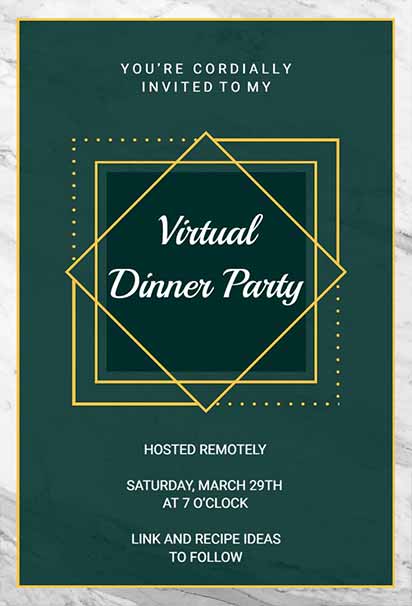40+ Editable Dinner Party Invitation Templates & Ideas 2025
