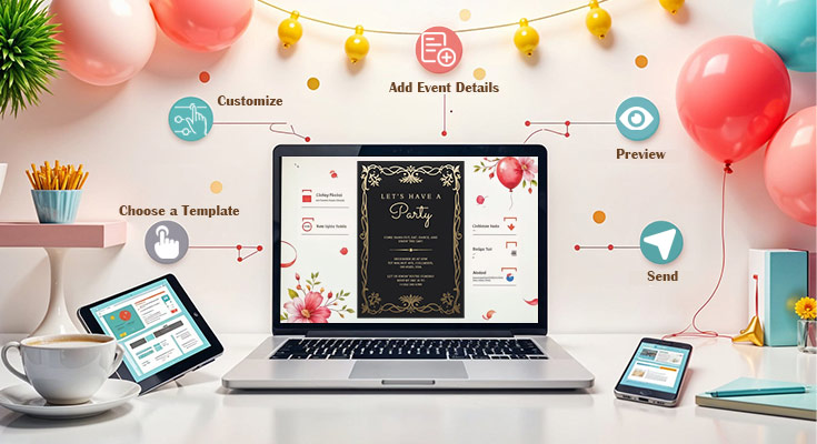 How to Create Digital Invitations for Events