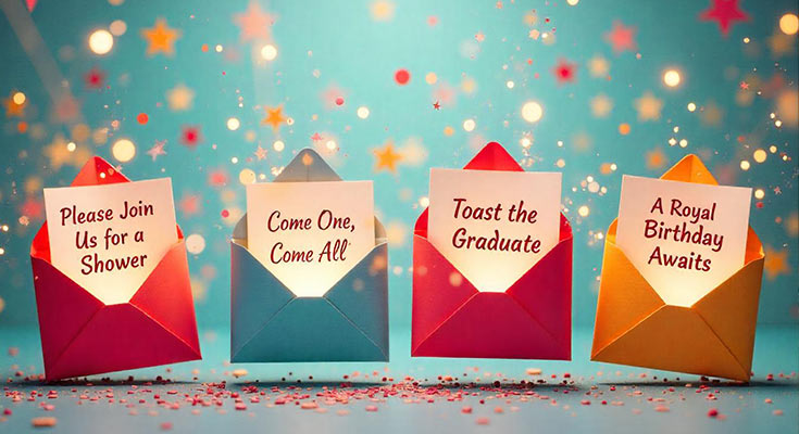 Invitation Wording Ideas for All Occasions