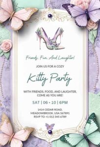 Kitty Party Invitation Templates - Free | Custom | Download