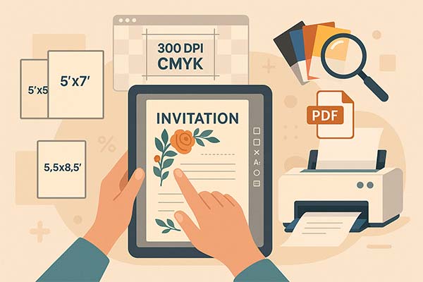 Invitation Card Maker: Create Professional Physical Cards