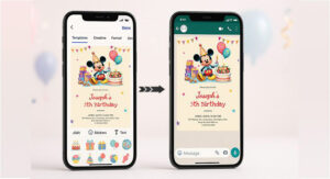 How to Create and Send Birthday Invitations on WhatsApp