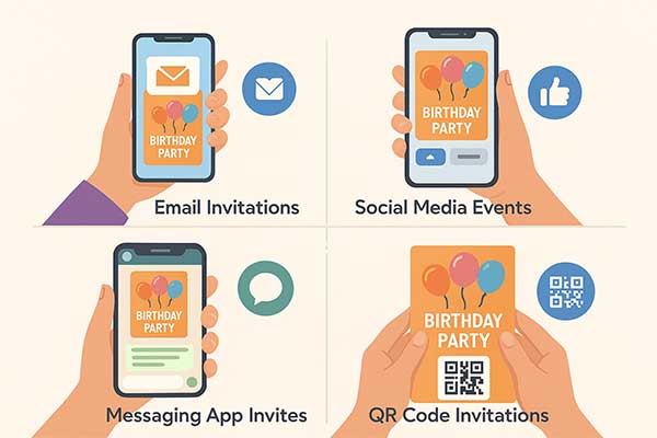 Digital vs Physical Birthday Invitations: Complete Comparison