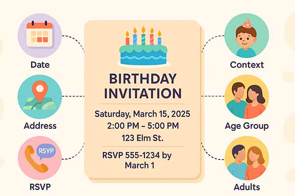Birthday Invitation Etiquette: Do's and Don'ts Guide | 1Invites