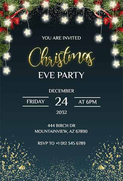 Free Christmas Invitation Templates - Latest Design Ideas (2025)