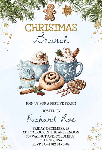 Christmas Dinner Invitation Templates 2025 | Ideas & Trends