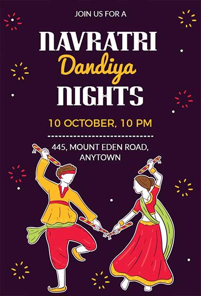 20+ Free Navratri Invitation Templates 2025 | Ideas & Trends