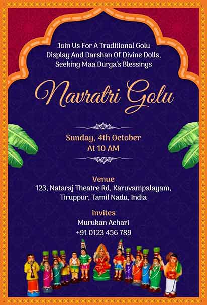 20+ Free Navratri Invitation Templates 2025 | Ideas & Trends