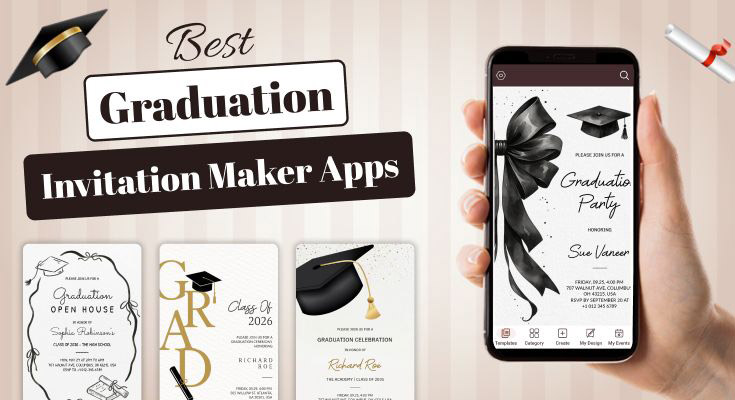 Best Graduation Invitation Maker Apps: 12+ Reviewed [2026]